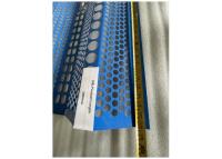 China 3000mm Length 900mm Width Blue Powder Windbreak Fence Panel For Power Plants for sale