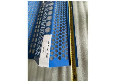 China 3000mm Length 900mm Width Blue Powder Windbreak Fence Panel For Power Plants for sale