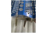 China RAL5005 Blue Color Aluminum Powder Coating Windbreak Wall Mesh For Power Plants Project for sale