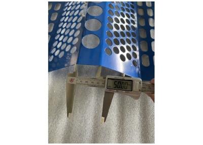 China RAL5005 Blue Color Aluminum Powder Coating Windbreak Wall Mesh For Power Plants Project for sale