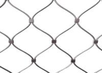 China AISI304 60mm*60mm Hole Ferruled Type Wire Rope Mesh For Fence Use for sale