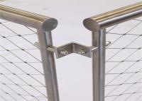 China 100m Length High Level Protective Wire Rope Net For Ensuring Safety for sale