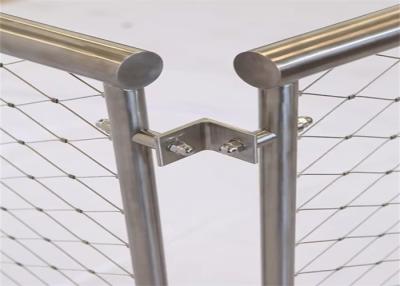 China 100m Length High Level Protective Wire Rope Net For Ensuring Safety for sale