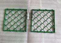 China 10 Years Use PVC Coated Diamond Hole Chain Link Helideck Safety Net for Perimeter Protection for sale