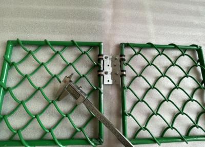 China 50mm Mesh Size PVC Coated Chain Link Helideck Safety Net for sale