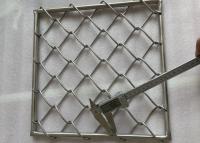China SS316 50mm*50mm Diamond Hole Stainless Steel Helideck Safety Net For Offshore Helicopter Landing Decks Use for sale
