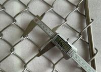 China 5mm Wire Thickness Diamond Hole Galvanized Chain Link Helideck Safety Fence for Heliport for sale