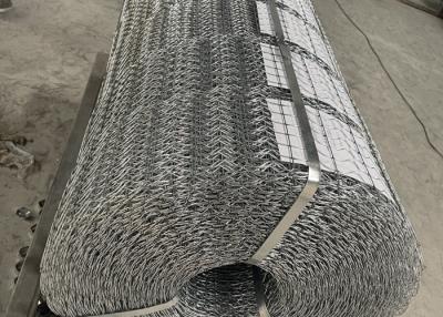 China 2mm Wire Diameter 8 Lines 6 Lines Pipeline Reinforce Mesh For Subsea Gas And Oil Pipeline for sale