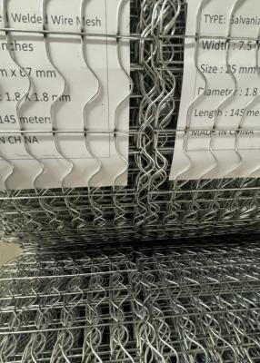 China 10 Lines 145 Meter Length Galvanized Pipe Coating Reinforced Welded Mesh For River Bottom Gas And Oil Pipeline for sale