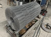 China 10 Lines 145 Meter Length Galvanized Pipe Coating Reinforced Welded Mesh For River Bottom Gas And Oil Pipeline for sale