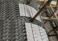 China 1.8mm Thickness 10 Lines CWC Wire Mesh For Everglades Gas Pipeline for sale