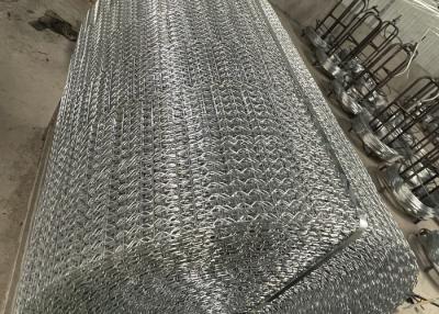 China 2mm Wire Diameter 8 Lines Galvanized Coating Pipeline Reinfore Welded Mesh For Oil Pipelines for sale