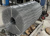 China 190.5mm Width Galvanized Pipeline Reinfore Welded Mesh For Oil And Gas Pipelines for sale