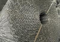 China 10 Lines 1.8mm Wire Diameter Reinforcement Curved Wire Welded Mesh For Offshore Oil Pipelines for sale