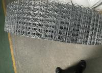 China 8Lines Wire Hot Dipped Galvanized Steel Pipe Winding Mesh For Oil Pipeline for sale