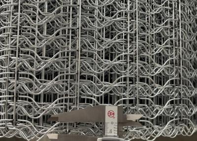 China 2.0mm Pipeline Coating 8Line Wire Welded Metal Mesh For Offshore Oil Pipeline for sale