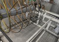 China 2.0mm Marine Reinforcement Curved Line Welded Wire Mesh For Offshore Gas Pipeline for sale