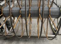 China 2.2mm Marine Reinforcement Curved Line Welded Wire Mesh For Offshore Gas Pipeline for sale