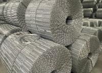 China Width 190.5mm Galvanized Pipeline Coating 10Lines Wire Welded Metal Mesh For Offshore Gas Pipeline for sale