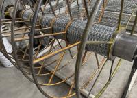 China 190.5mm Width Marine Reinforcement Curved Line Welded Wire Mesh For Offshore Gas Pipeline for sale