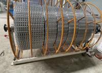 China Hot Dipped Galvanized Marine Reinforcement Curved Line Welded Wire Mesh For Offshore Gas Pipeline for sale