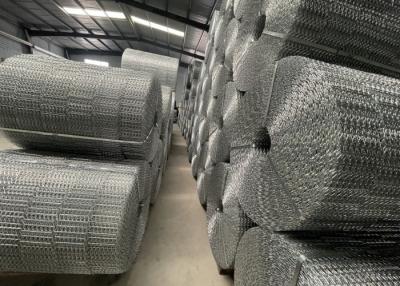 China Hot Dipped Galvanized Pipeline Coating 8Lines Wire Welded Metal Mesh For Offshore Gas Pipeline for sale