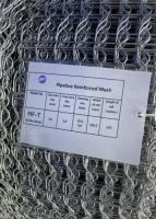 China 2.0mmX 2.0mm 8 Lines Wire Galvanized Oil And Gas Pipeline Reinforcement Wire Mesh For Offshore for sale