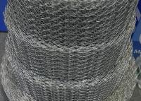 China 2.0mmX 2.0mm 8 Lines Wire Galvanized Oil And Gas Pipeline Reinforcement Wire Mesh For Offshore for sale