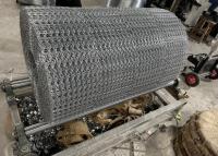 China 10 Lines Wire Galvanized Oil Pipeline Reinforced Welded Wire Mesh For Offshore for sale