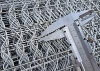 China 2mm Wire Diameter Hot Dipped Galvanized Gas Pipeline Reinforce Wire Mesh for sale