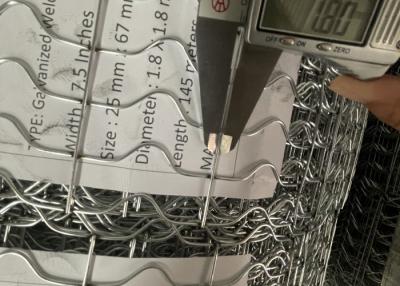 China 1.8mm Wire Diameter 280m Length Galvanized Offshore Gas Pipeline Reinforce Welded Mesh for sale