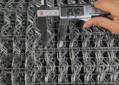 China 25.4mm Aperture Galvanized Concrete Weight Coating Mesh for sale
