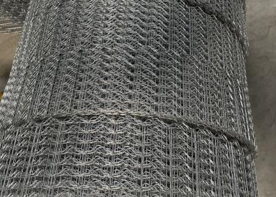 China 8 Lines 2mm Wire Galvanized Reinforced Wire Mesh For Everglades Gas Pipeline for sale