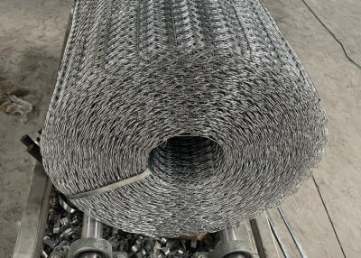 China 10 Lines Wire Hot Dipped Galvanized Reinforced Welded Wire Mesh In Gas Oil Pipeline for sale