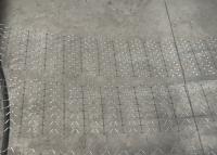 China 10 Lines Wire Hot Dipped Galvanized Reinforced Welded Wire Mesh In Gas Oil Pipeline for sale