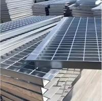 China Hot Sale Durable And Anti-Corrosion Hot Dipped Galvanized Steel Bar Flooring Grating Made Of Carbon Steel for sale