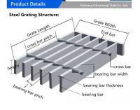 China Galvanized Catwalk Serrated Metal Walkways Stainless Steel Weld Bar Platform Steel Grating For Drainage Stairs Security Fence for sale