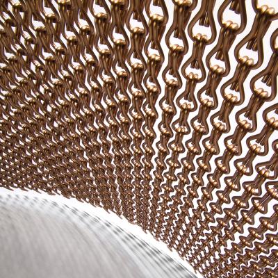China Hot Sale Customized Decorative Brass Woven Wire Mesh Kitchen Wire Mesh Inserts for Cabinet Doors for sale