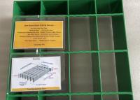 China Green Steel Bar Grating 200mm x 70mm for Highway Protection for sale