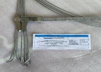 China 3.4mm Double Loop Hot Dipped Galvanized Bale Ties Wire 3.96m for sale
