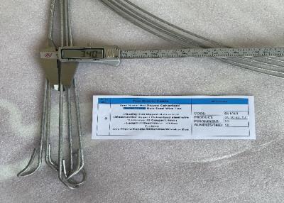 China 3.4mm Double Loop Hot Dipped Galvanized Bale Ties Wire 3.96m for sale