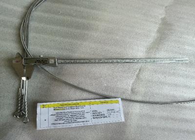 China 2.65mm Hot Dipped Galvanized Bale Ties Wire 4.27m Double Loop for sale