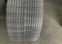 China 2Rolls Package 2mm Thickness Galvanized Pipe coating welded Mesh for Subsea Gas & Oil Pipeline for sale