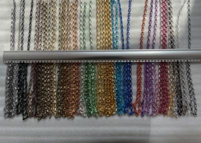 China Different Colors Aluminum Alloy Chain Metal Curtain for Hotel decoration use for sale