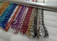 China Light Weight Anti-Rust Aluminum Alloy Chain Metal Curtain with Custom Colors for Hotel Decoration for sale