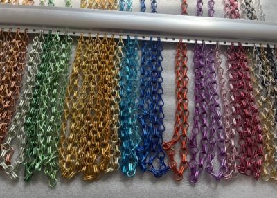 China Many Colors Aluminum Alloy Chain Metal Curtains for Indoor decoration use for sale