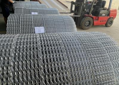China 2.2mm Wire diameter 8Lines Galvanized Pipe coating welded mesh for Subsea Gas & Oil Pipeline for sale