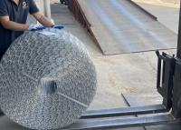 China 8Lines wire heavy zinc Galvanized Pipeline reinforced mesh for Wastewater Pipeline for sale