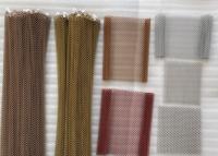 China Different Colors SS304 Decorative Chain Link Mesh For Hotel use for sale