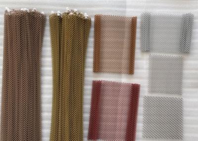 China Different Colors SS304 Decorative Chain Link Mesh For Hotel use for sale